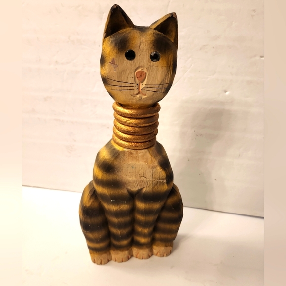 James Haddon | Art | James Haddon Wood Carved Collective Cats ...